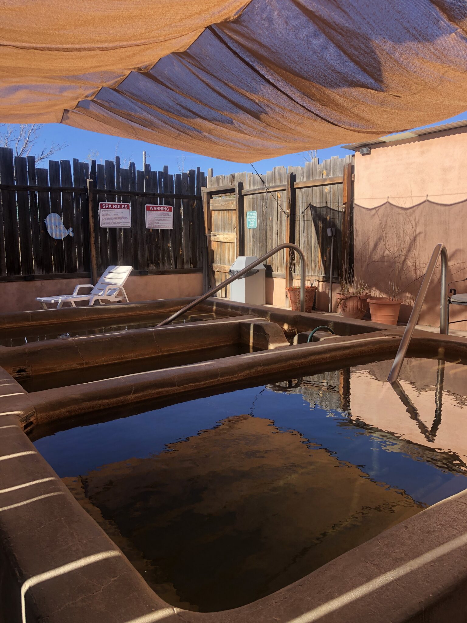 Faywood Hot Springs and City of Rocks State Park, New Mexico